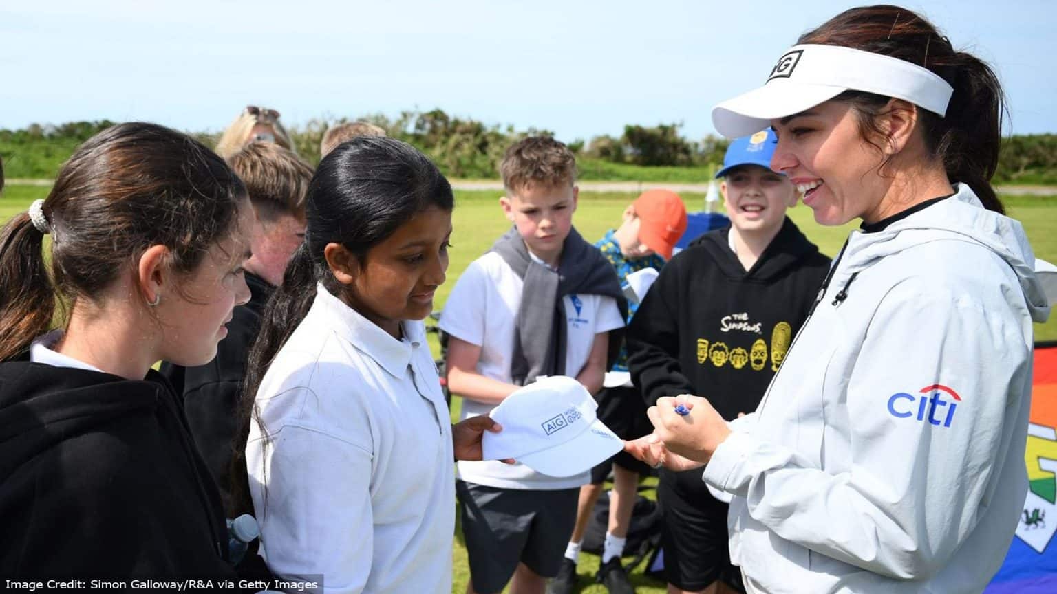 Georgia Hall At AIG Women’s Open 2025 | Women & Golf
