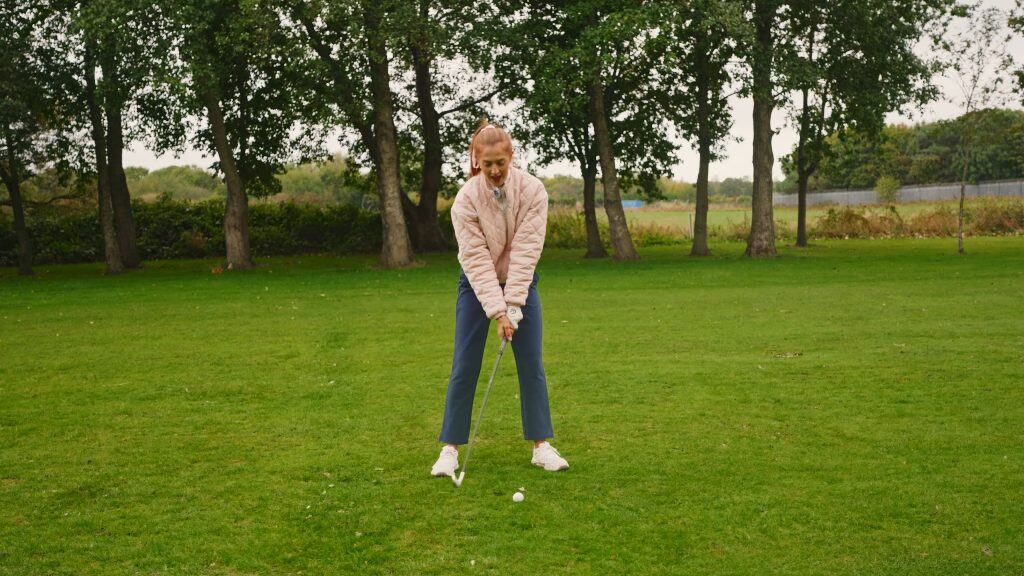 How To Stop Topping The Golf Ball With Georgia Ball